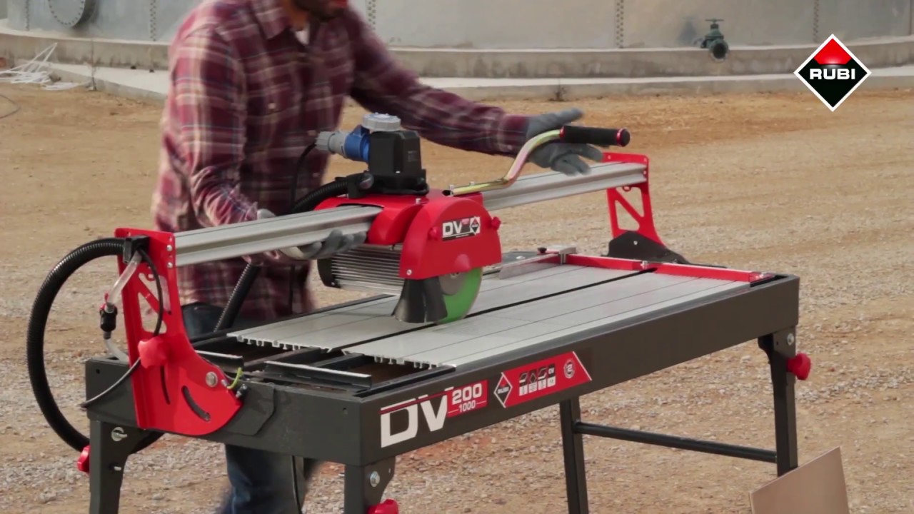 Rubi DV-200 1000 Electric Wet Saw - Available at BuyBrandTools.com ...