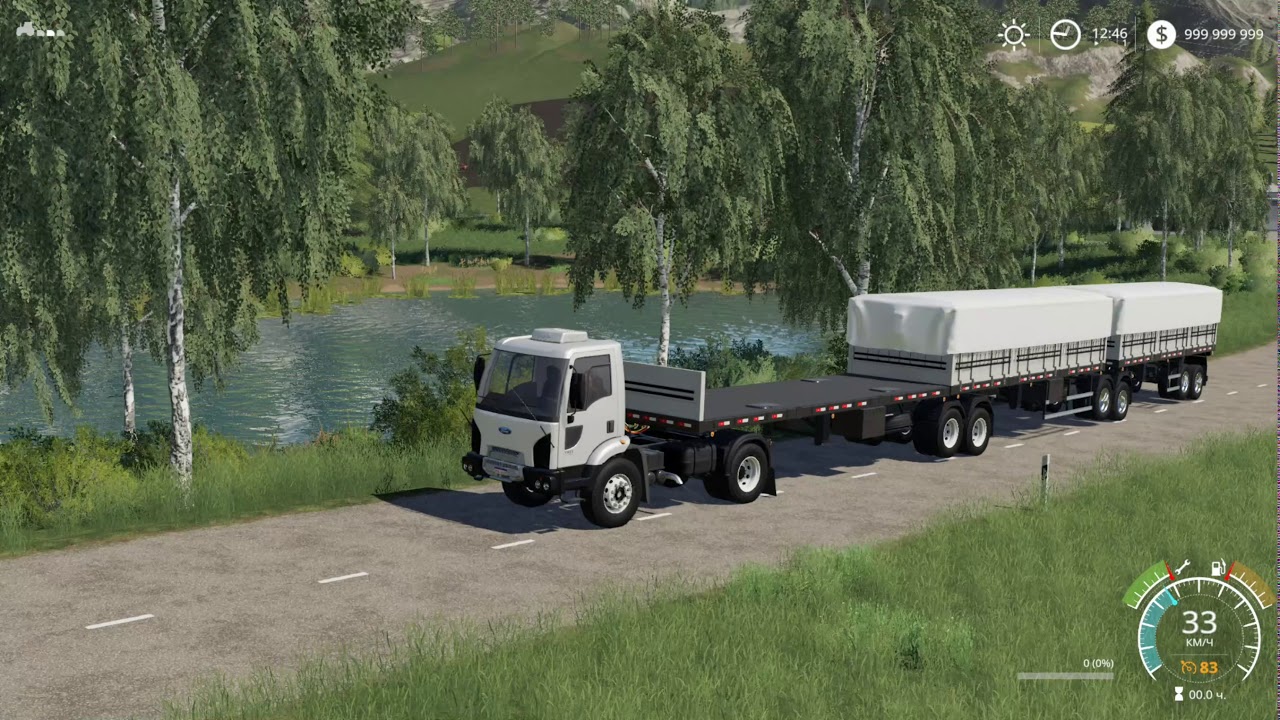 Farming Simulator 2019 mods Ford Cargo Pack & Randon Pack - YouTube