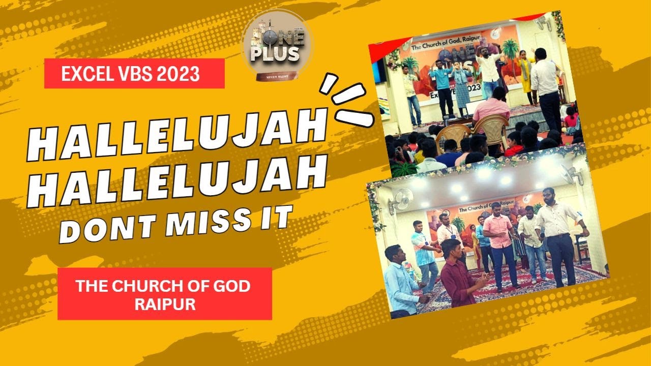 God is great | Excel VBS 2023 | The Church Of God Raipur - YouTube