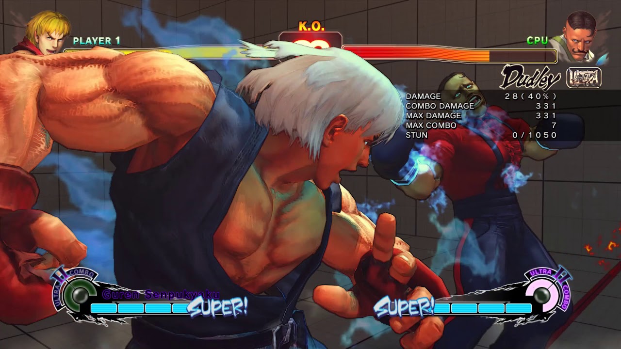 USF4 ken combo for beginners - YouTube