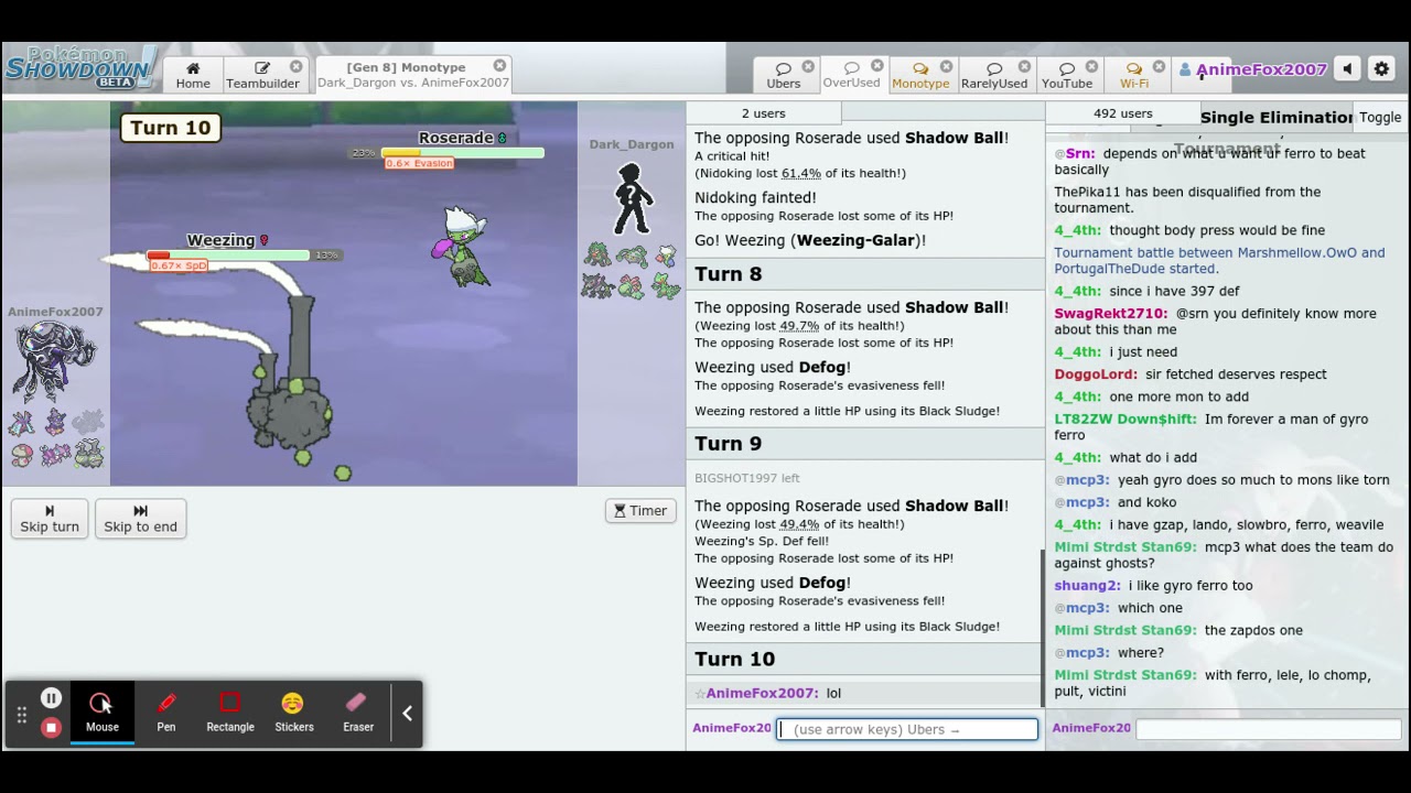 Pokemon MONOTYPE POISON team - YouTube