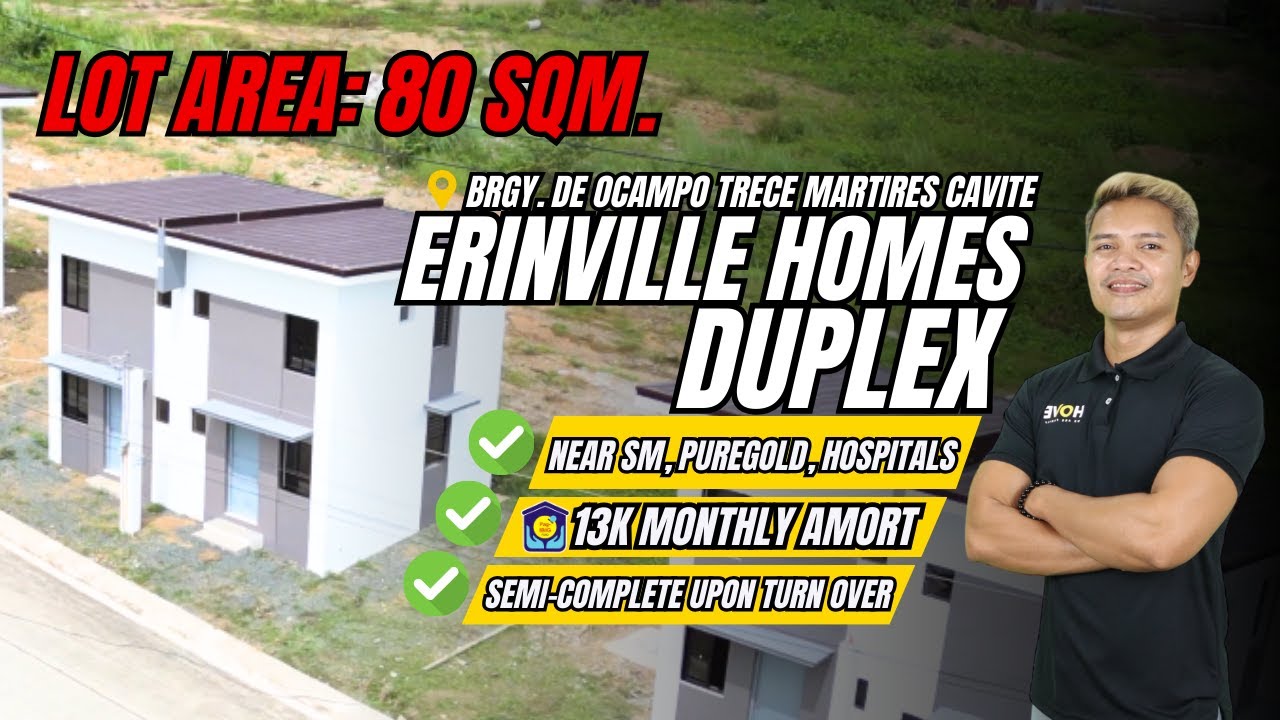 AFFORDABLE DUPLEX IN TRECE MARTIRES CAVITE | ERINVILLE HOMES | RENT TO ...