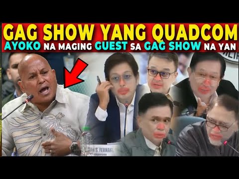 🔴 DAN FERNANDEZ PINARINGGAN ni BATO ! AYOKO maging GUEST sa GAG SHOW ...