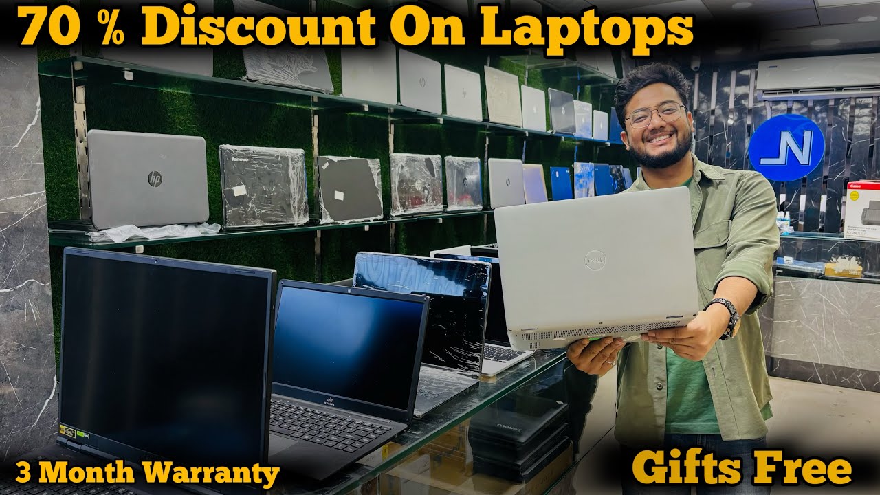 70% Discount On Laptops | Free Gifts | 3 Months Warranty | Second ...