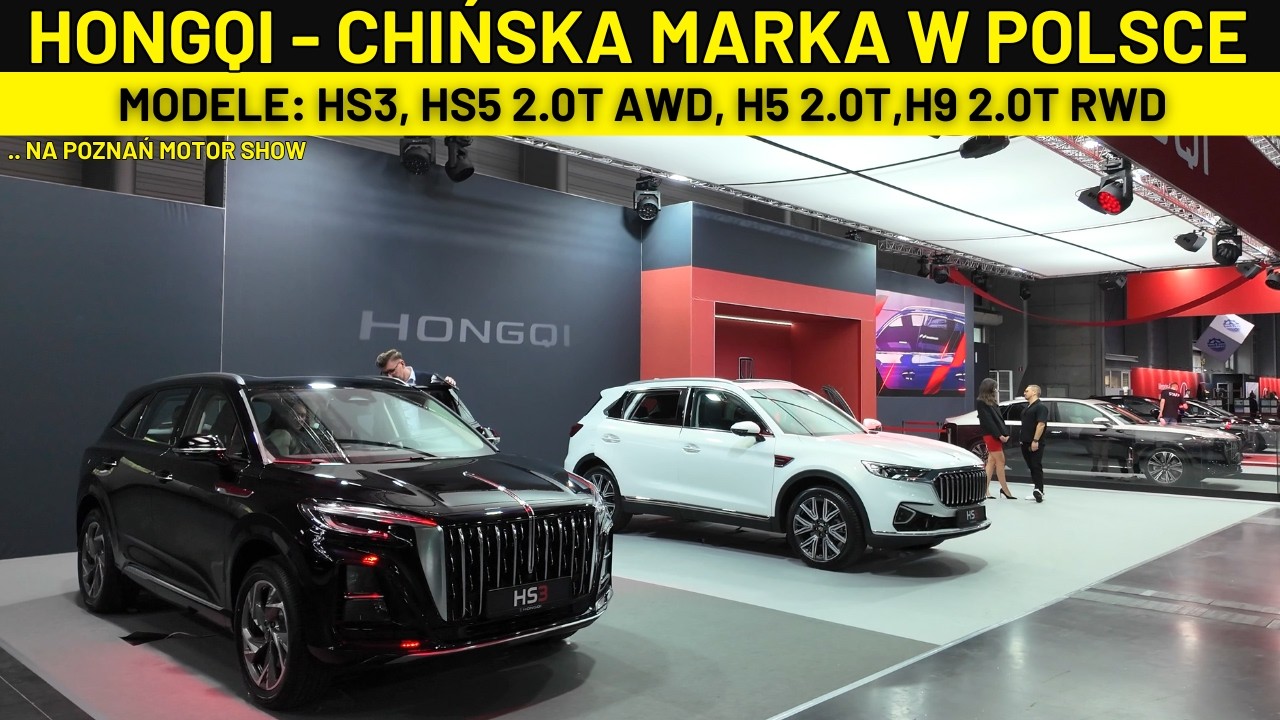HONGQI - CHIŃSKIE SAMOCHODY W POLSCE: HS3, HS5, H5 , H9 - YouTube