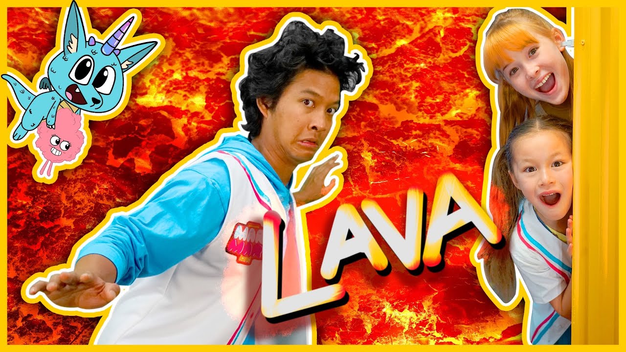 The Floor is Lava Challenge with MarMar Land! - YouTube