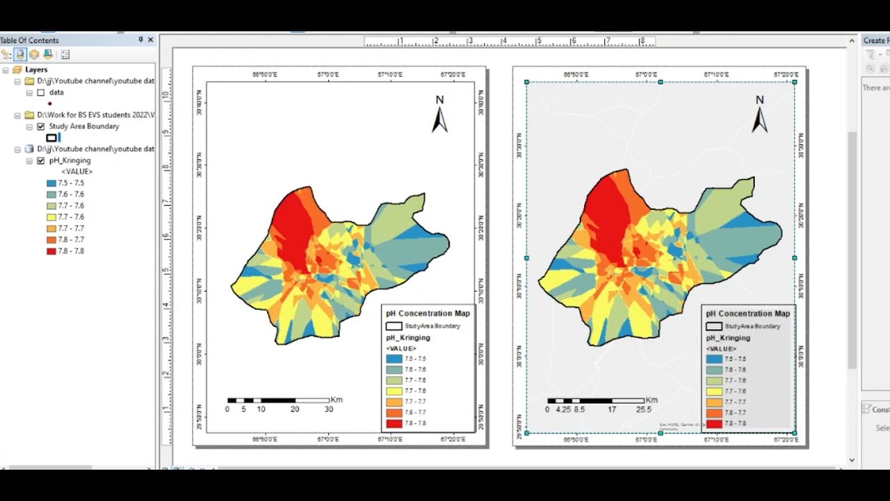 Spatial Magic: Kriging pH Data in ArcGIS 10.8 | Advanced GIS Techniques ...