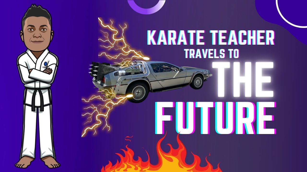 Kids Martial Arts: Karate Teacher Travels to Future ⚡️ - YouTube