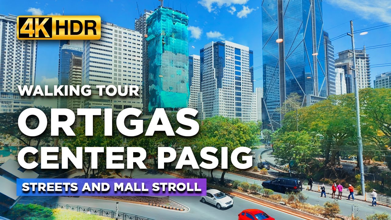Street Tour of ORTIGAS CENTER Pasig City | Featuring the ICONIC Avenues and The Podium Mall【4K ...