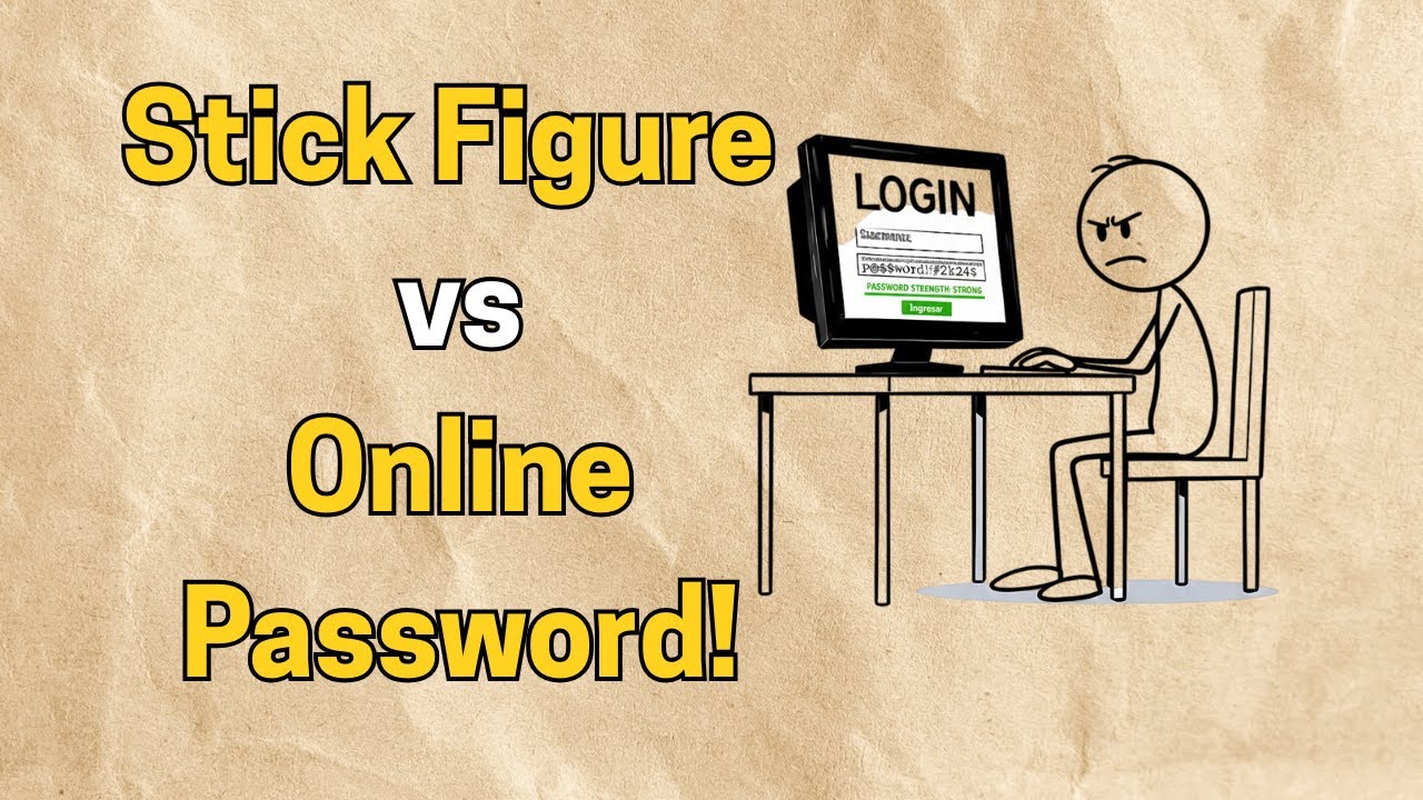 Stick Figure vs Online Password - YouTube