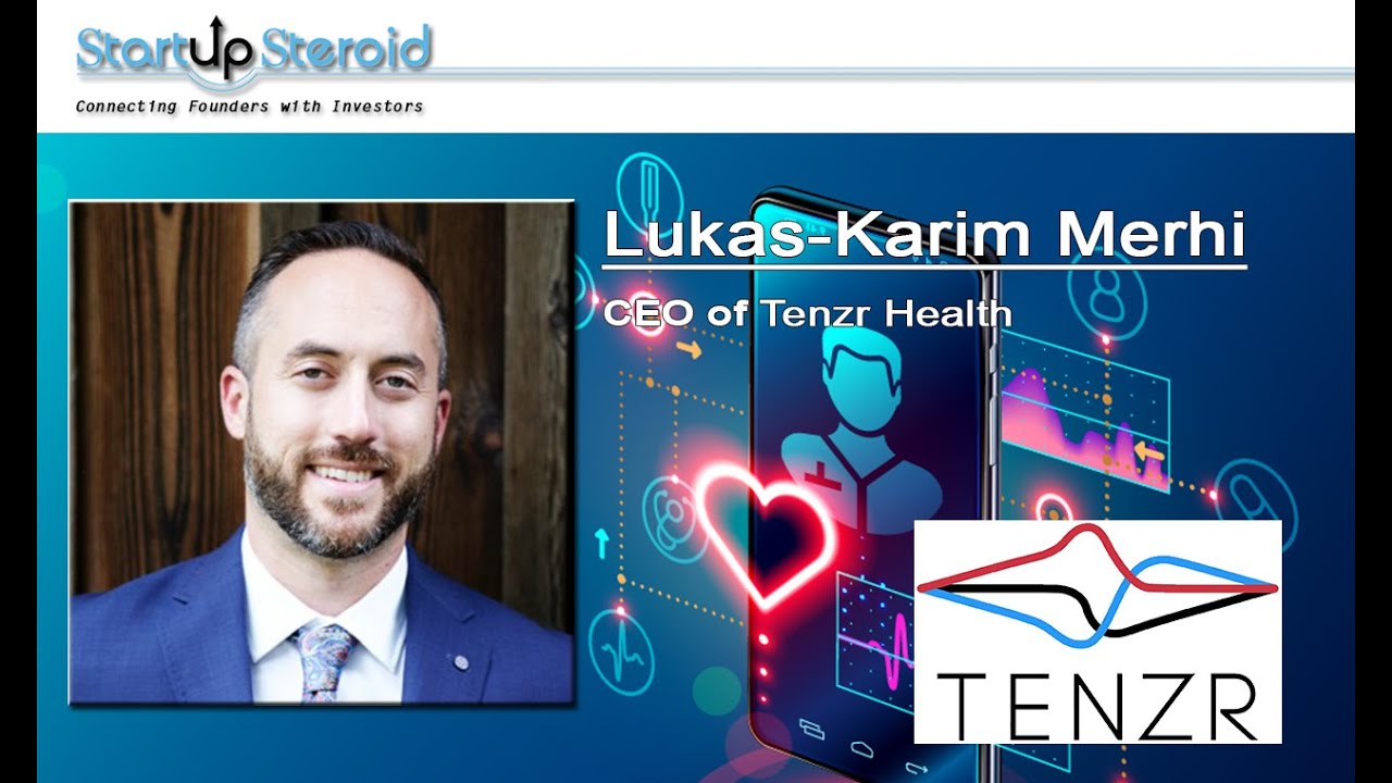 Full Interview video with Lukas-Karim Merhi the CEO of Tenzr Health ...