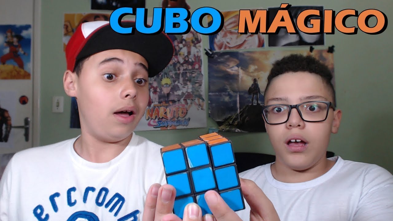 RESOLVENDO CUBO MÁGICO com meu PRIMO MATHEUS! - YouTube