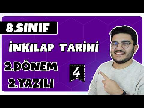 8.Sınıf İnkılap Tarihi 2.Dönem 2.Yazılı