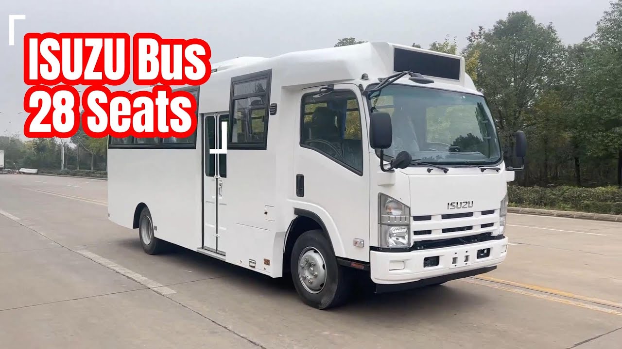 4WD ISUZU JEEPNEY BUS/4X4 off-Road 20-30 Seats City Bus - YouTube