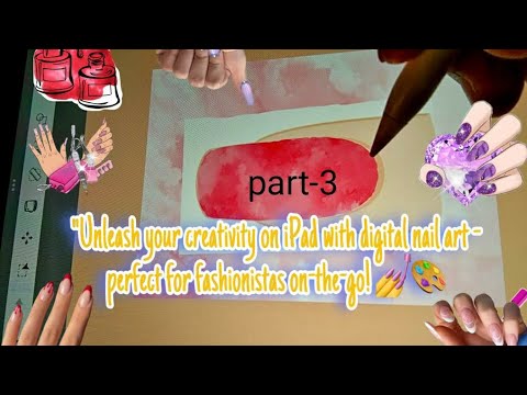 ipad nail inspiration/how to draw nail art in ipad/ipad tips for nail ...