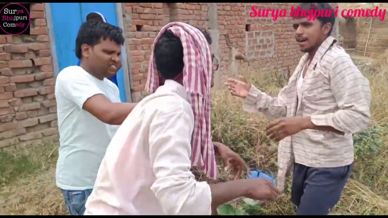 #देवर भाभी के रोमांस #किचन में | Surya Bhojpuri Comedy - YouTube