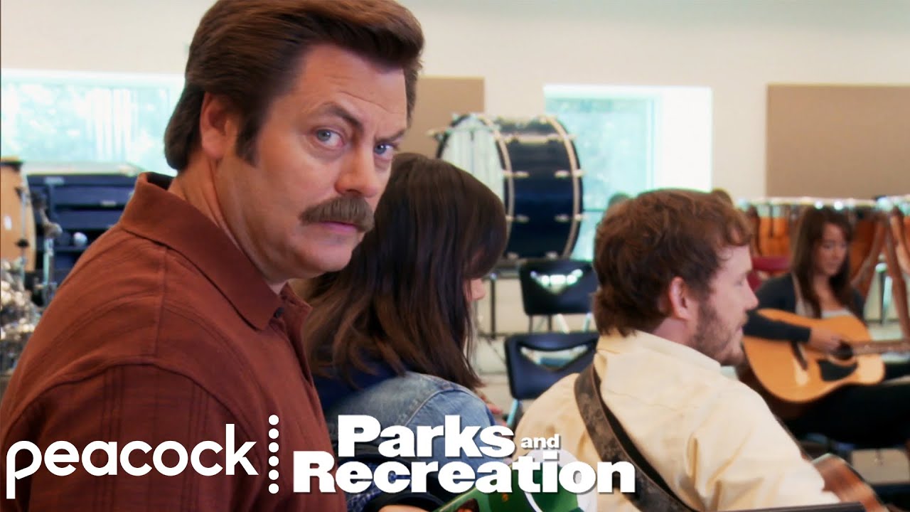 Andy Goes to College | Parks and Recreation - YouTube