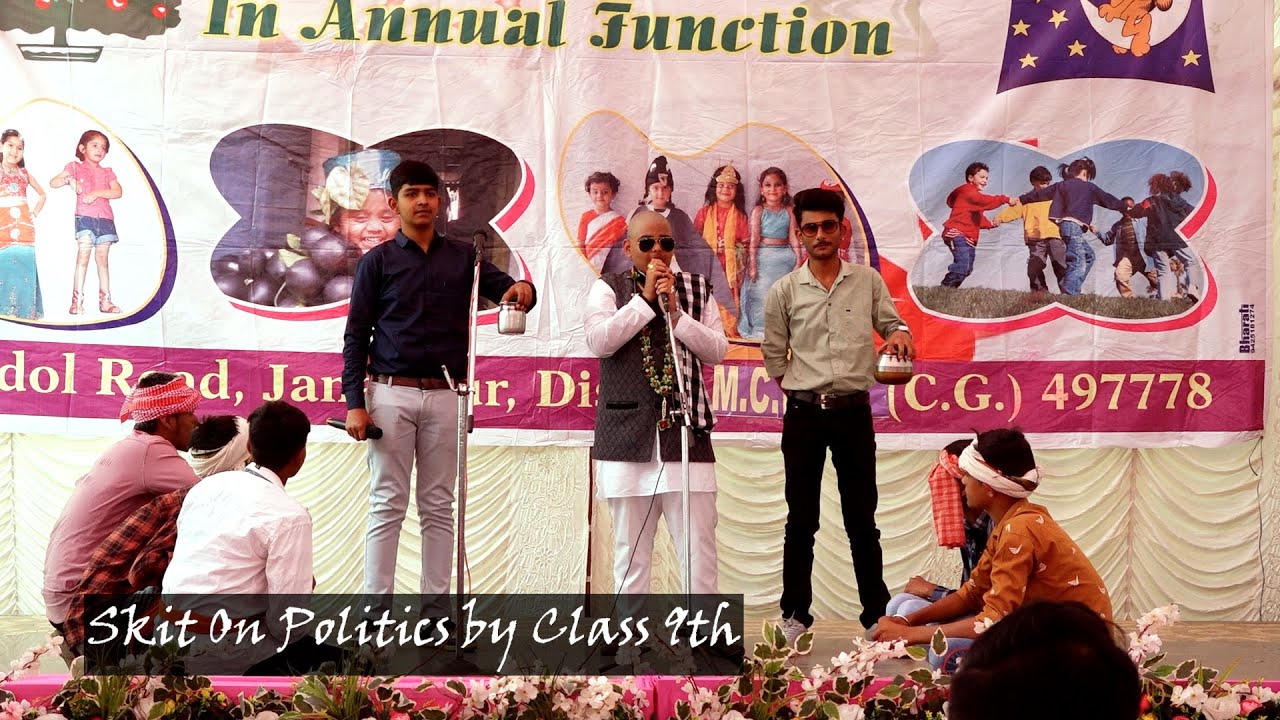 Skit On Politics by Class 9th - YouTube