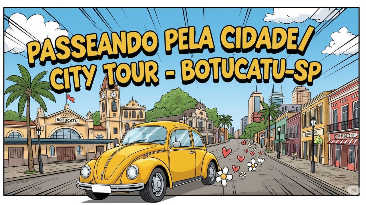 Passeio pela cidade/City tour - Botucatu-SP - YouTube