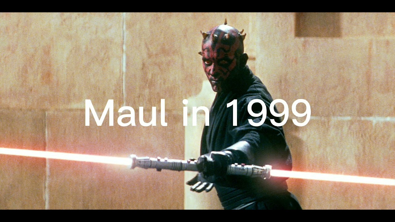 DARTH MAUL EVOLUTION - YouTube