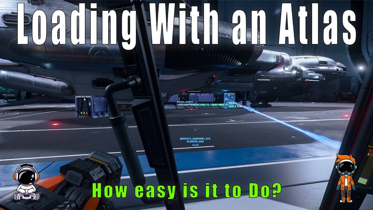 Is Loading the Starlancer Max with the Atlas Easy? | Star Citizen [4K ...