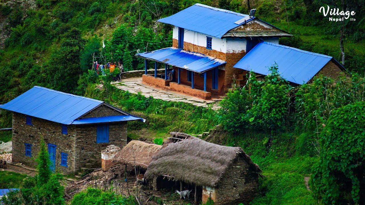 The Best and Beautiful Rural Life in Western Nepal | Traditional Life ...