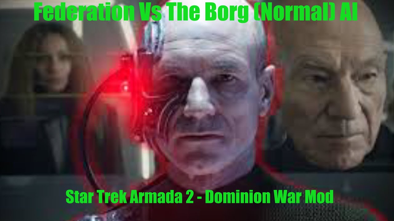 Federation Vs The Borg (Normal AI) - Star Trek Armada 2 - Dominion War ...