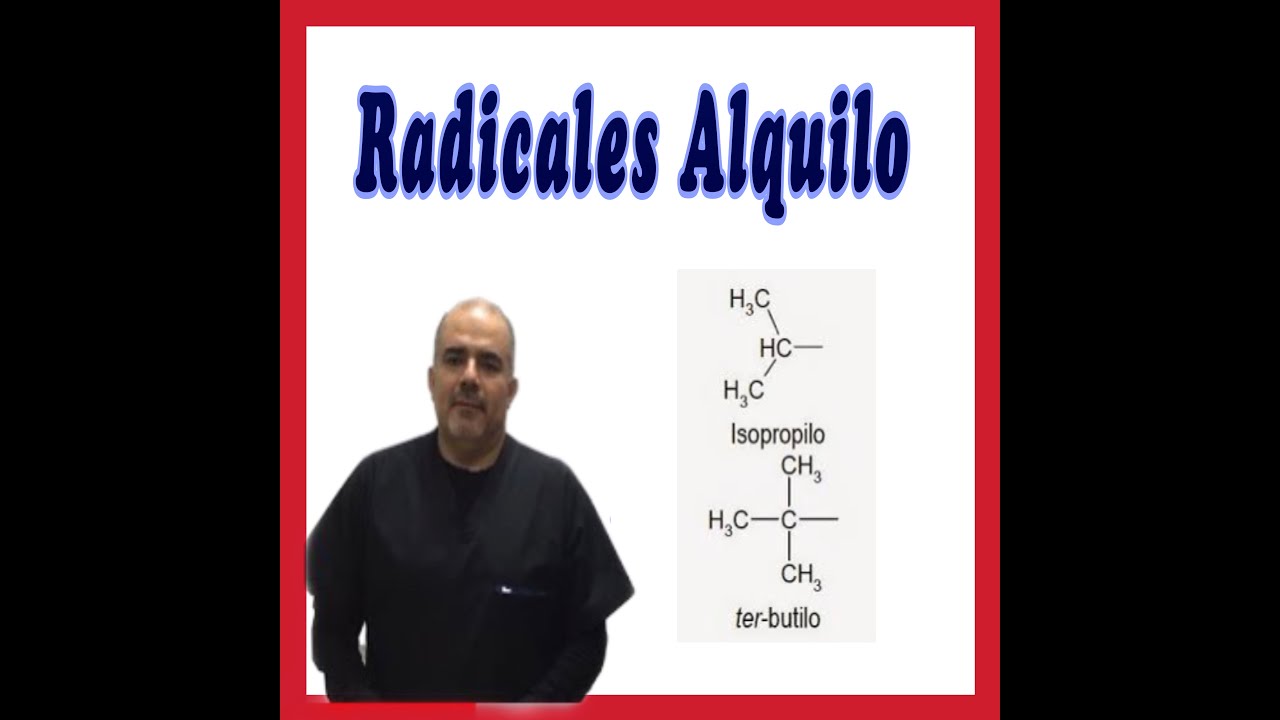 Nombrando a los radicales alquilo. Facil de comprender - YouTube