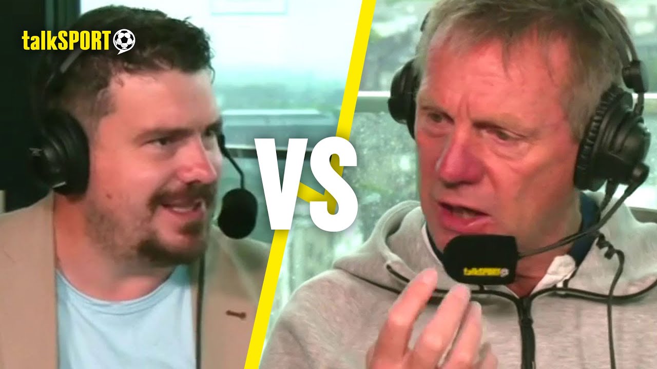 Stuart Pearce & Alex Crook CLASH Over Whether Ronaldo Crying Vs ...