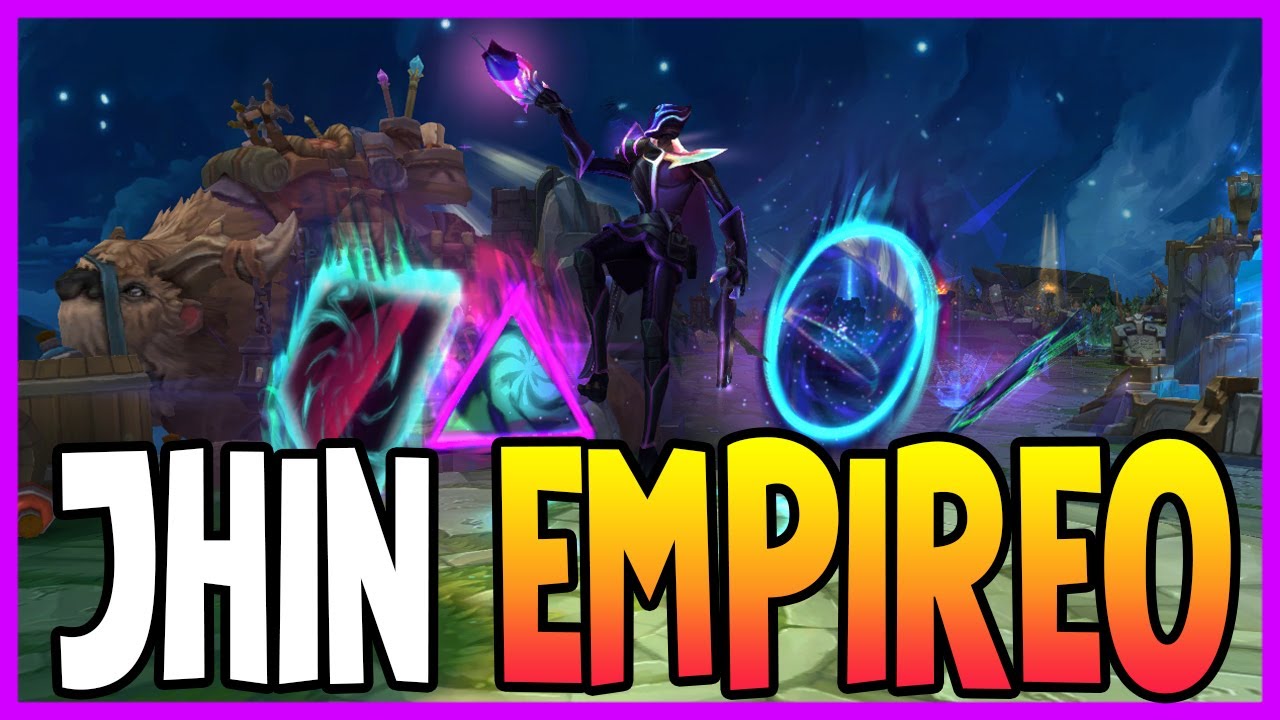 SKIN de JHIN EMPIREO | League of Legends - YouTube