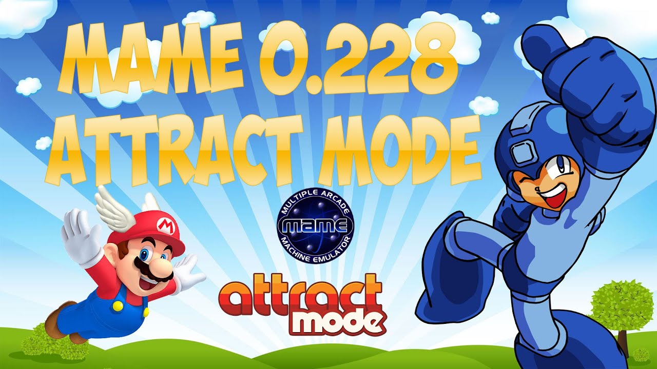 MAME 0.228 ∴ Attract Mode Frontend - YouTube