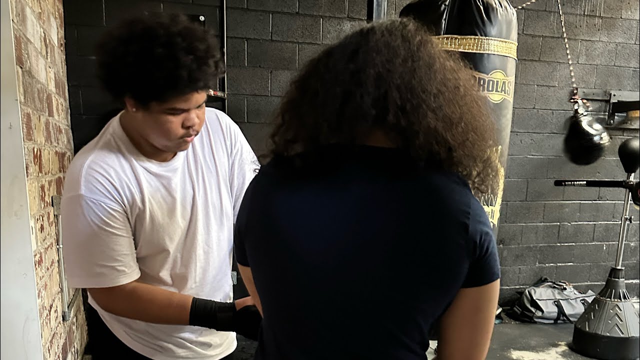 Jaydon begins training - YouTube