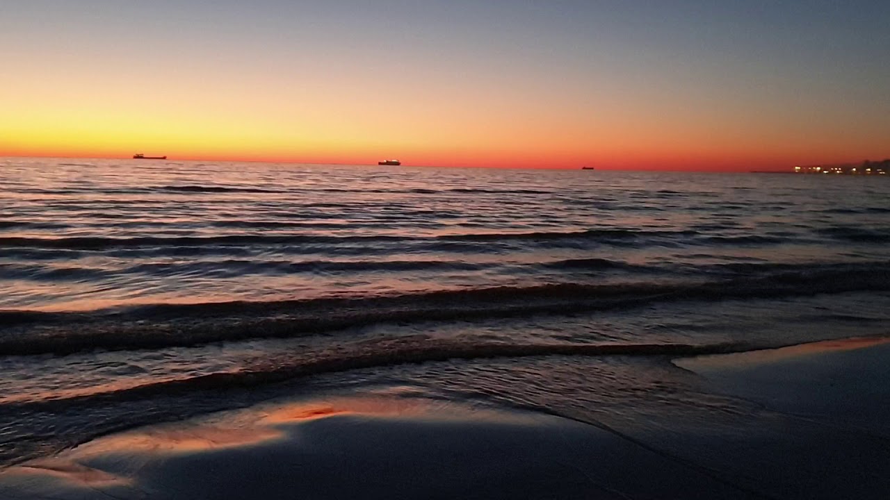 Durrës Albania sunset - YouTube