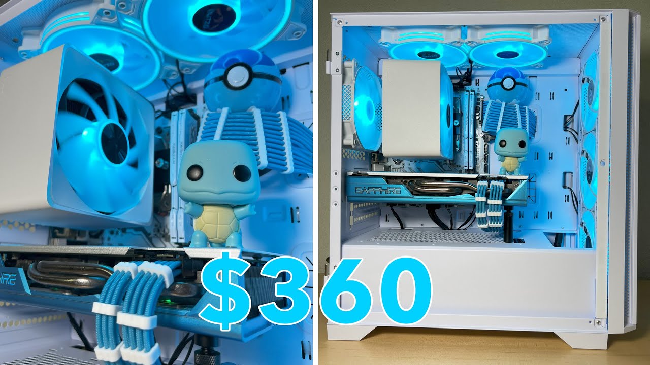 Building a Squirtle Themed PC | Flipping PCs for Profit - EP 6 - YouTube