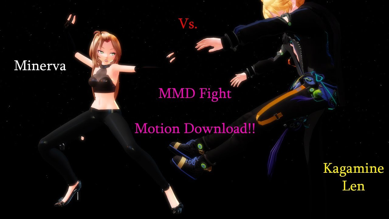 MMD Fight Furious Duos vs Minerva Battle + Motion DL - YouTube