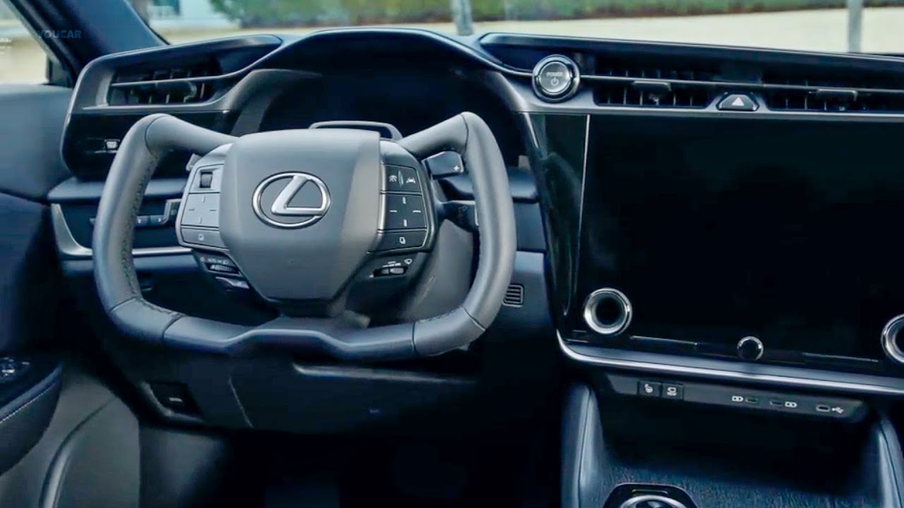Lexus RZ 450E (2023) High-Tech SUV - YouTube