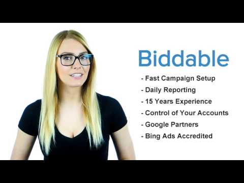 Biddable media | Paid Search Management - YouTube
