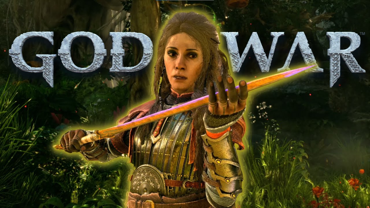 God Of War Ragnarok Freya New Sword - YouTube