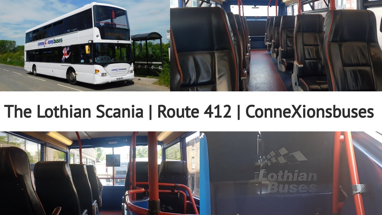 The Lothian Scania | Route 412 Wetherby To York | ConneXionsBuses - YouTube