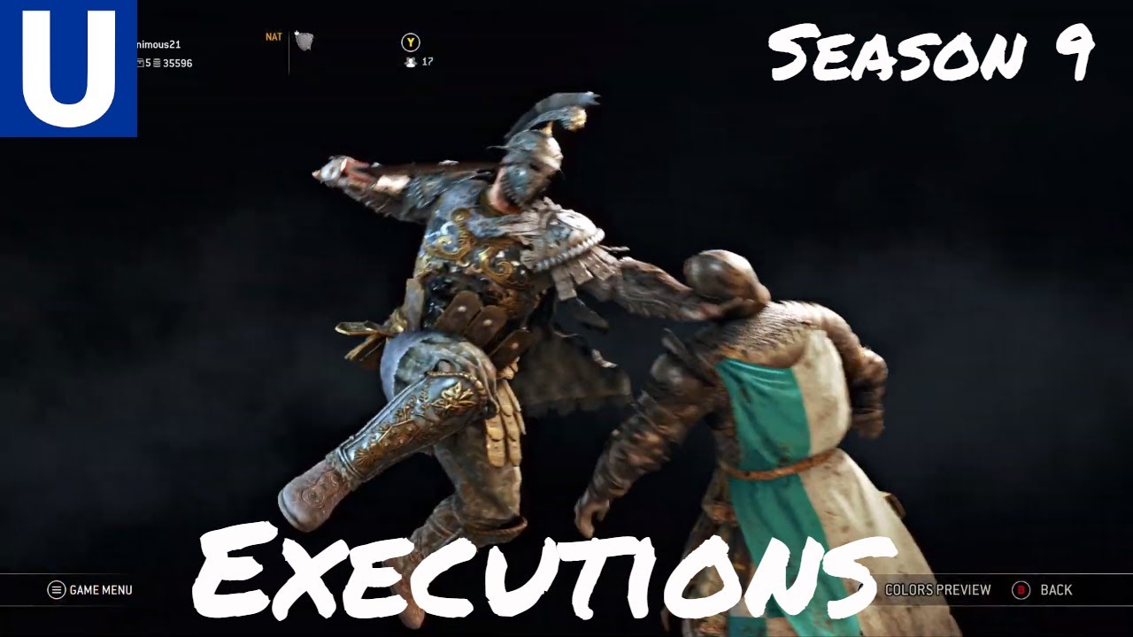 For Honor- New Executions!! (Year 3 Season 1) - YouTube