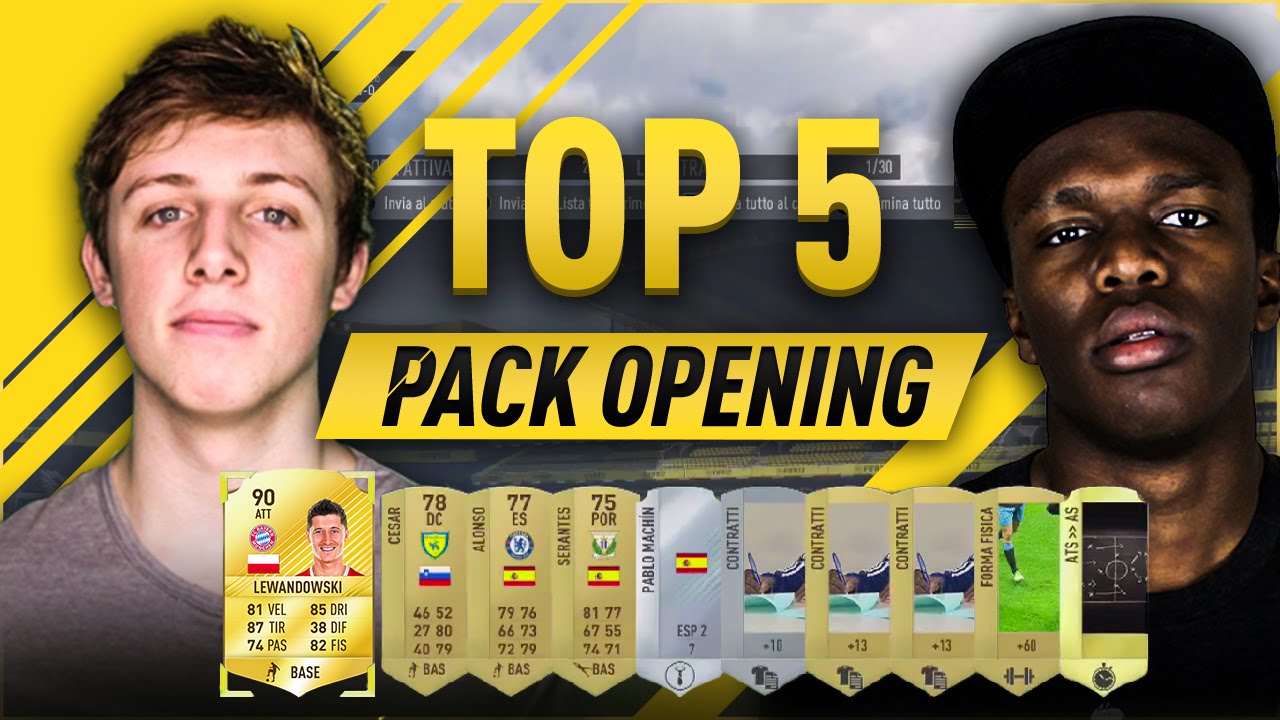 KSI vs W2S OMG !!! FIFA 17 | PACK OPENING - YouTube