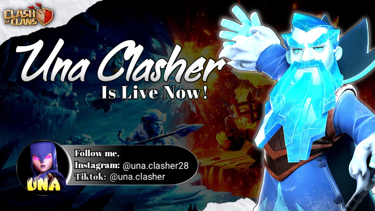[LIVE] War Clasik Una Clasher I & My azure I - Clash of Clans - YouTube
