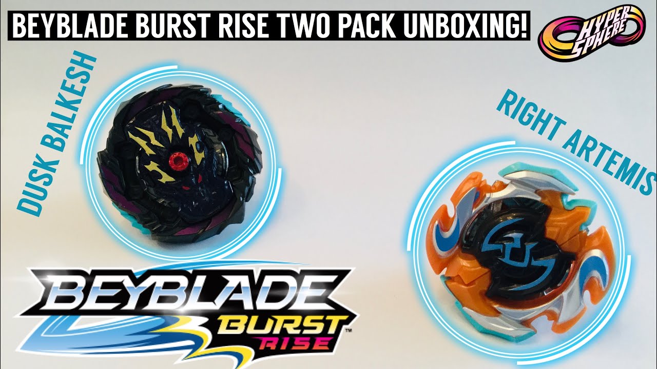 DUSK BALKESH B5 AND RIGHT ARTEMIS A5 | BEYBLADE Burst Rise Unboxing ...