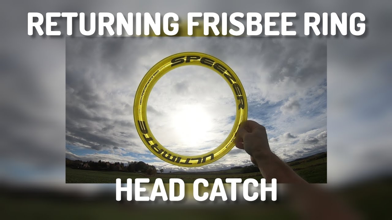 Returning frisbee ring HEAD CATCH 🥏 🏻#frisbee #frisbeesport - YouTube