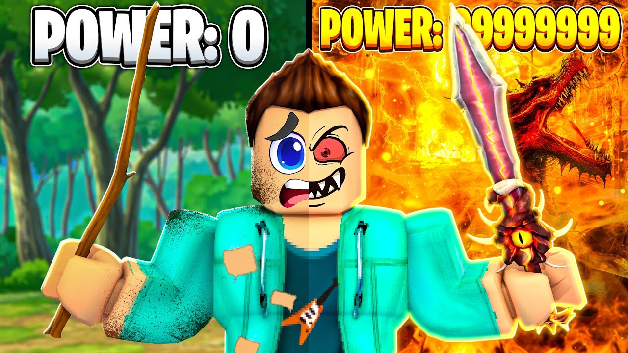 POWER 1 TO POWER 99999 OP SWORD IN ROBLOX! - YouTube