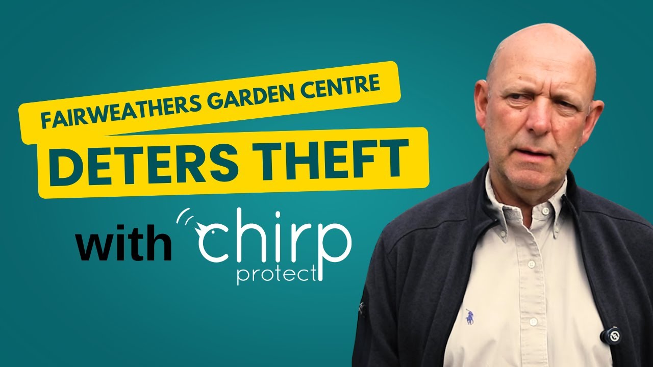 Chirp Protect in Fairweathers Garden Centre - YouTube