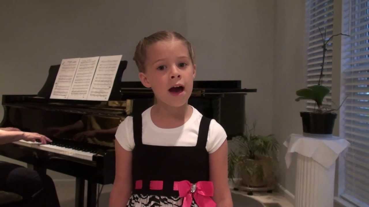 Greta Clark Sound Of Music Audition - YouTube