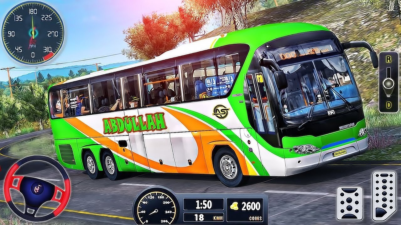 Coach Bus Driving Simulator 2025 - Real Coach Bus Driving in City ...