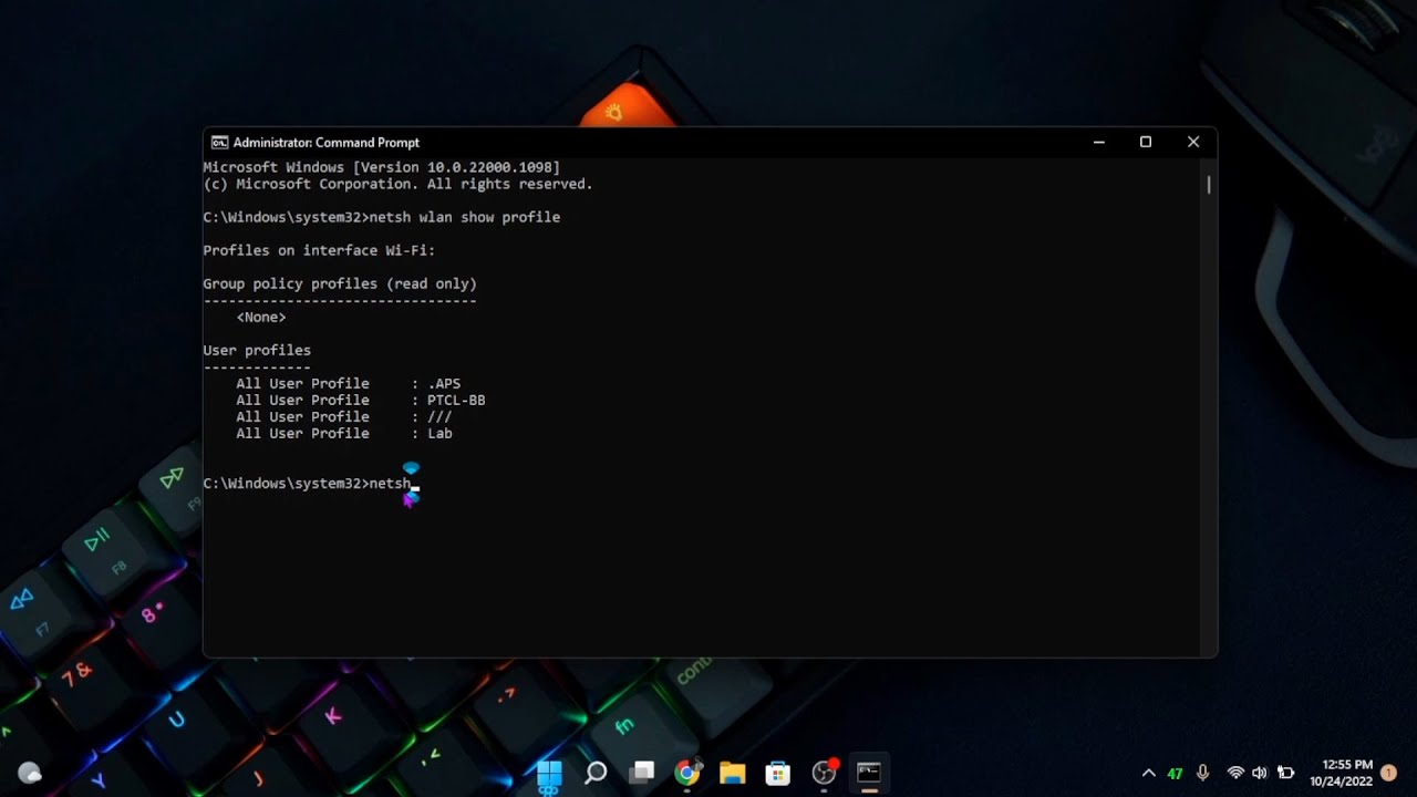 Cmd Find All Wi Fi Passwords With Only 1 Command Windows 10 11