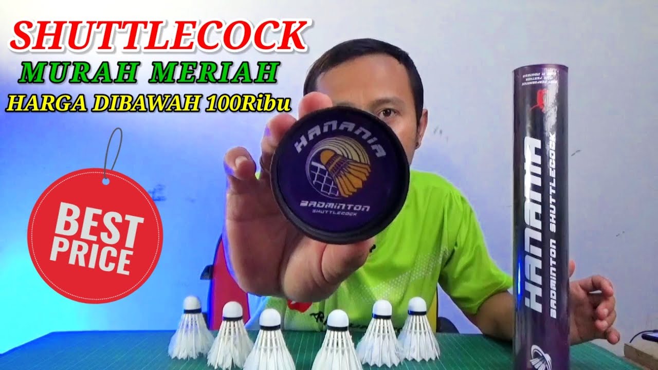 Shuttlecock Murah Kualitas JOSS !! HANANIA SHUTTLECOCK - YouTube